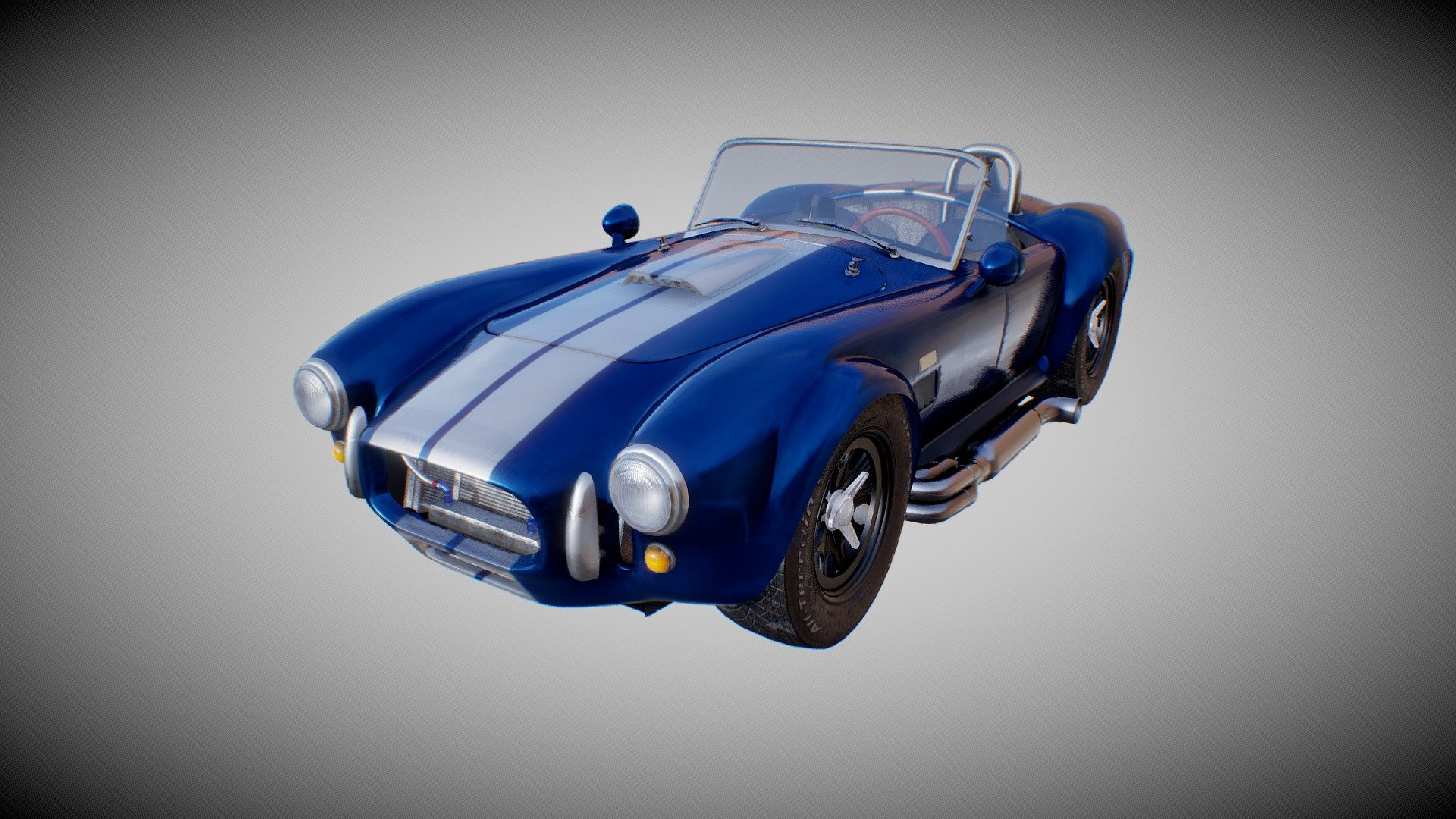 ac cobra - 3D model by Pavel Cherkasov (@PavelCherkasov) [d13f0b6 ...