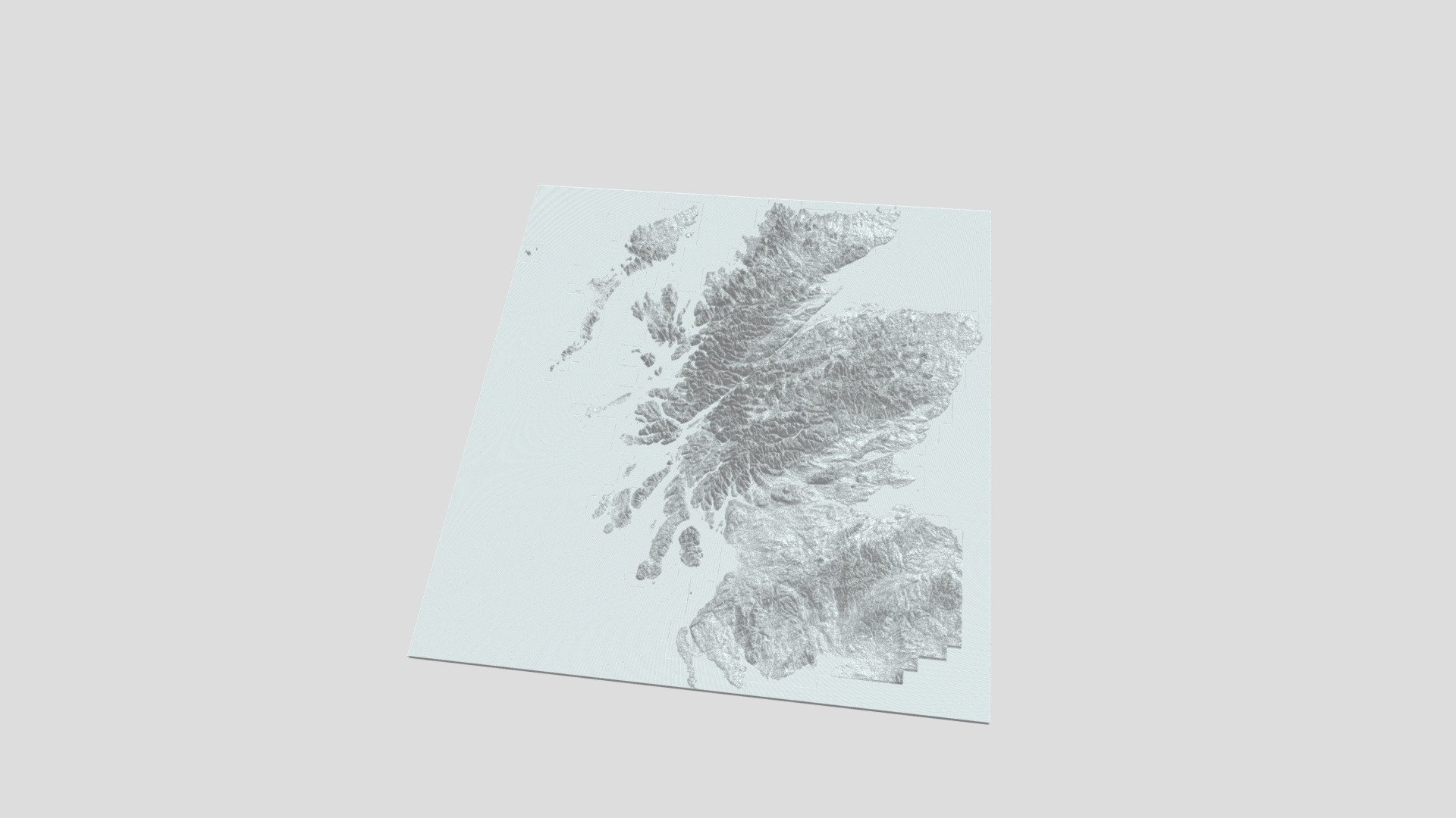 Scotland (Mainland) - PLY preview - 3D model by Chapel_Prints_CO ...
