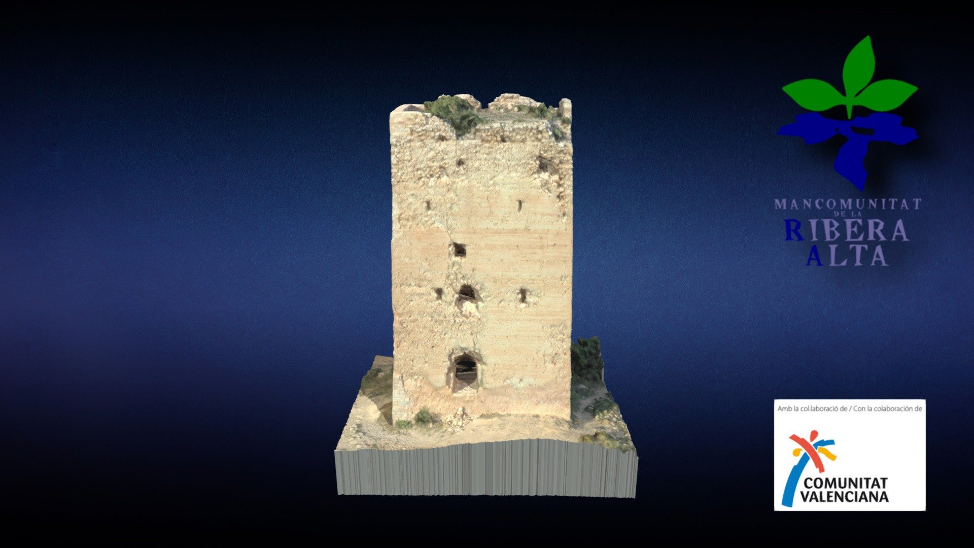 Castell de Montroi /Castillo de Montroy - 3D model by sumby10 [d141214 ...
