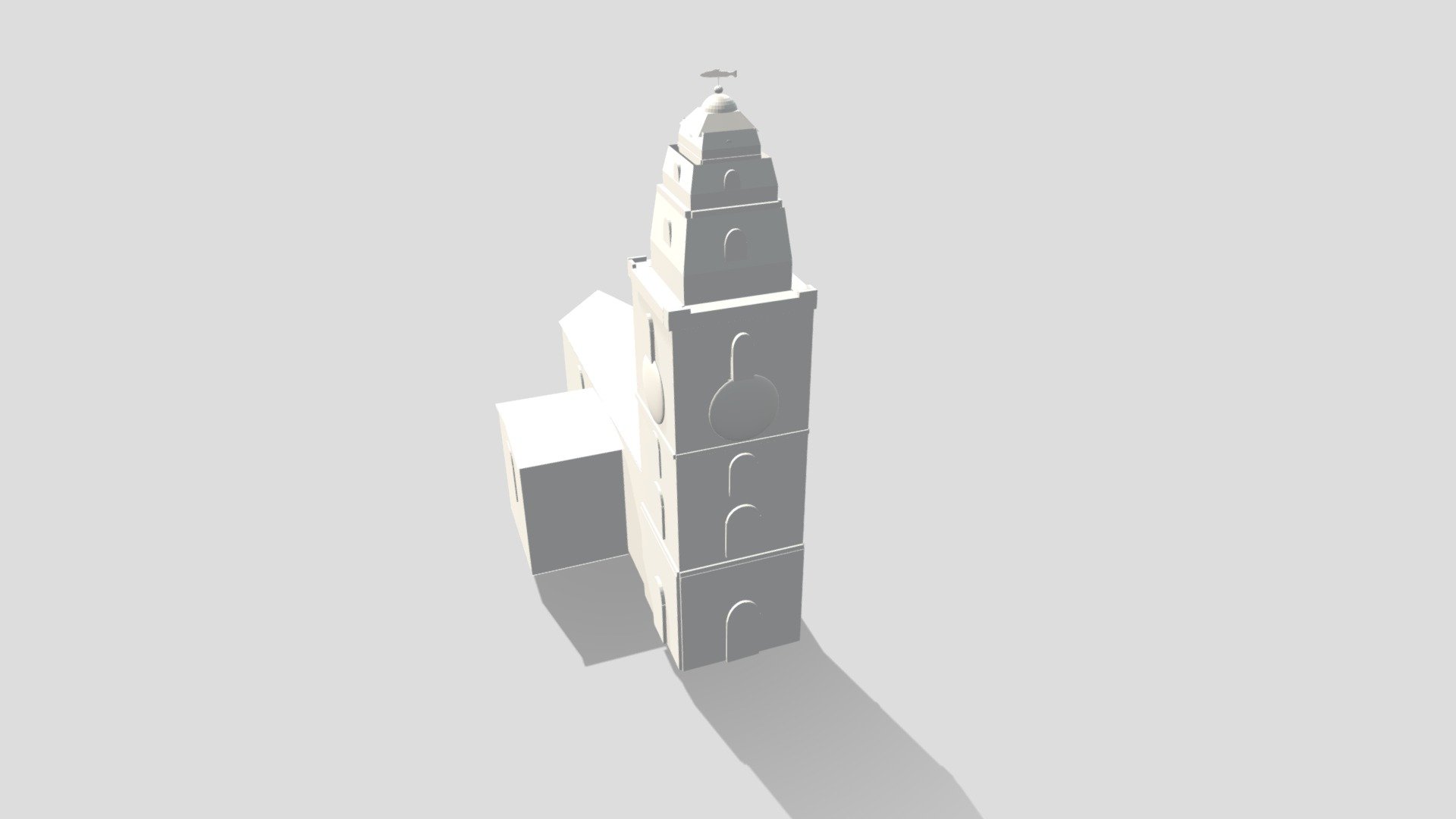 Shandon Tower, Cork - 3D model by emilypiglet [d141bd4] - Sketchfab