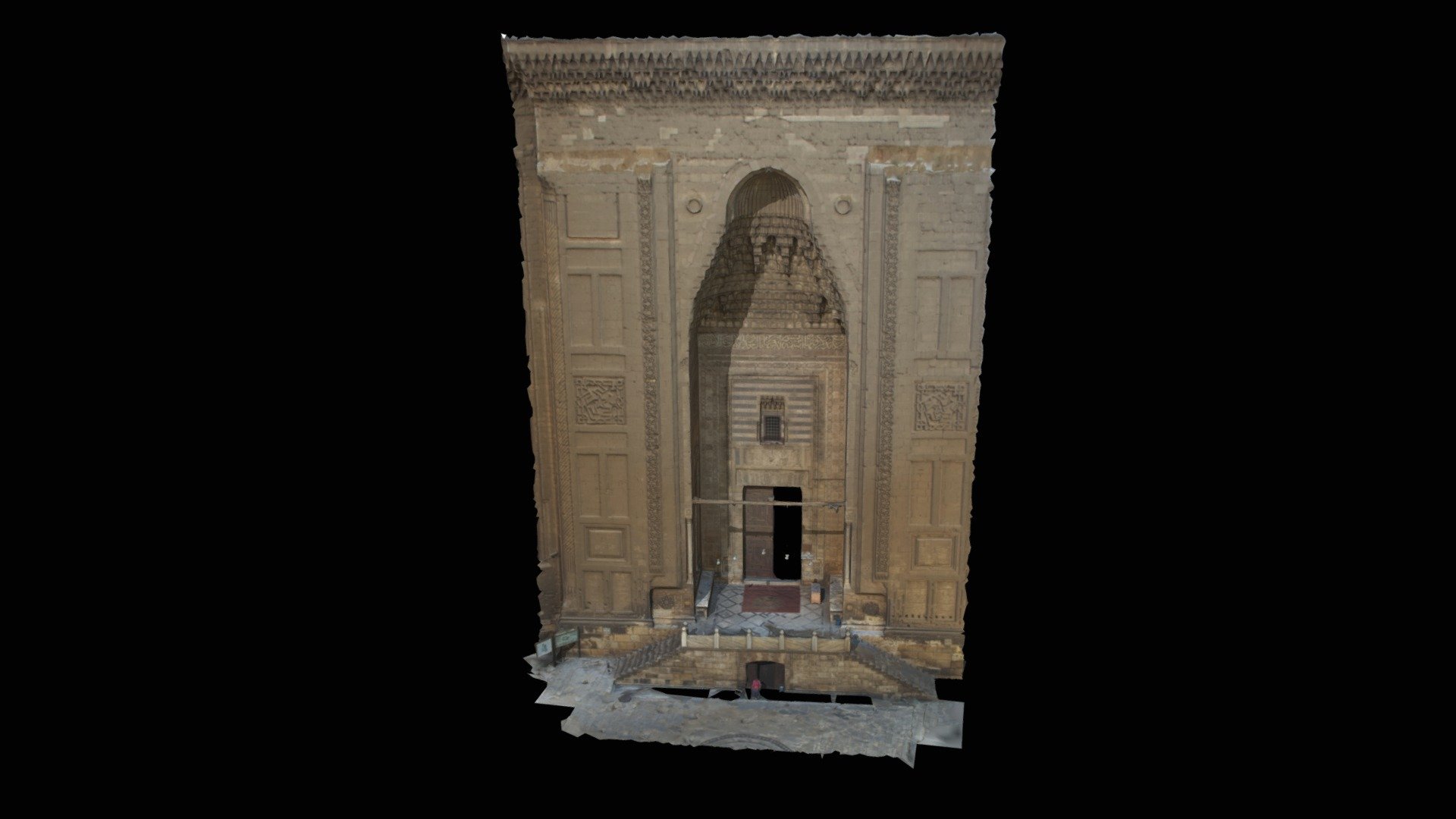 Sultan Hasan Mosque's Entrance - 3D model by TUT [d142702] - Sketchfab