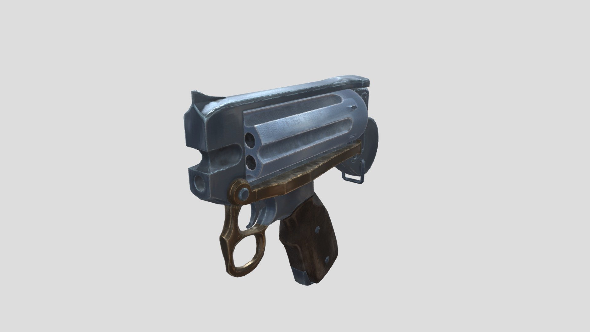 Masaki Gun - Concept by Masaki Finch - 3D model by Arkyed [d1427c7 ...