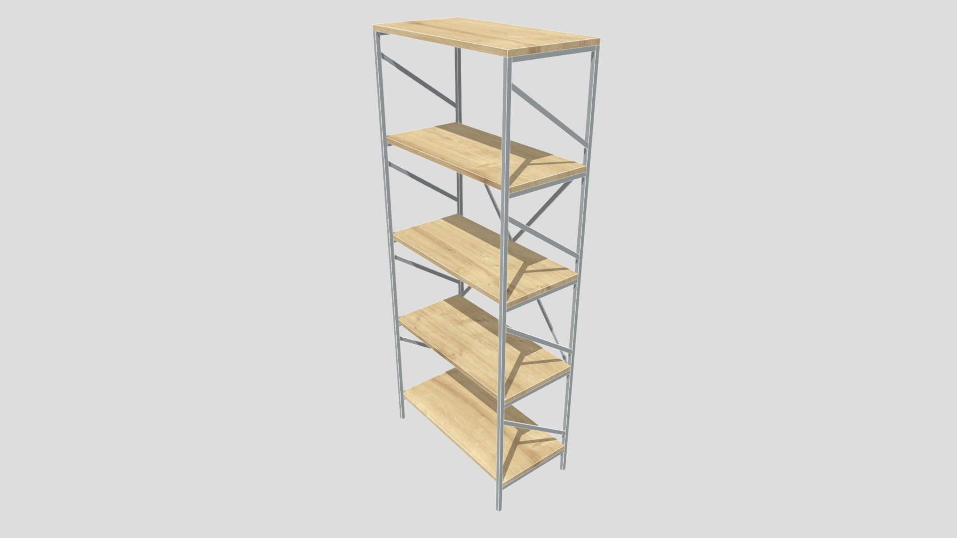 shelf - Download Free 3D model by metal.and.wooden.furniture [d144233 ...