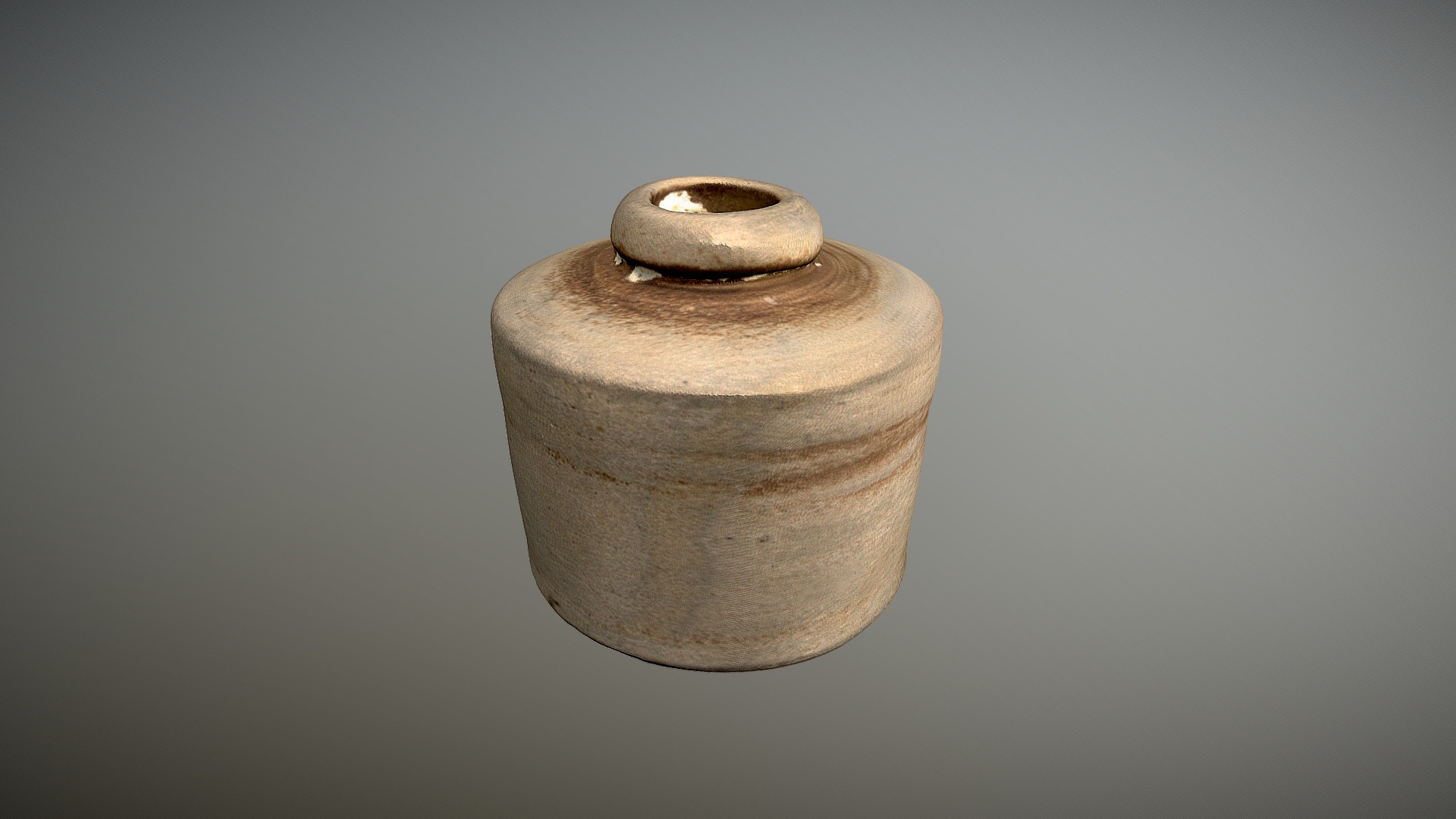 Bermudian British Colonial Ink Pot - 3D model by yin0520 [d144cb4 ...