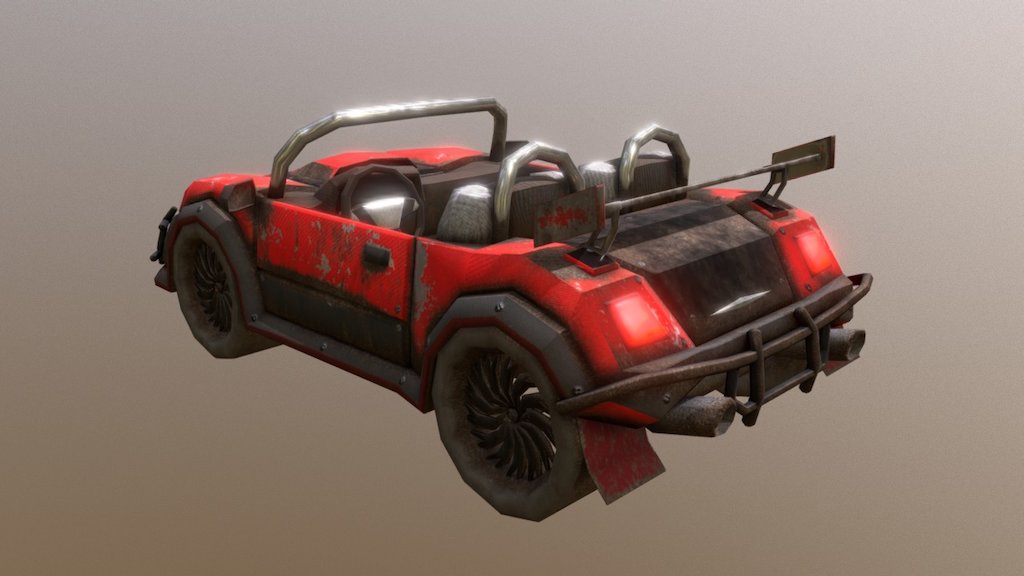 Stripsteel - Low Poly Rally Car - 3D model by Danilo Armenio (@daniloa ...