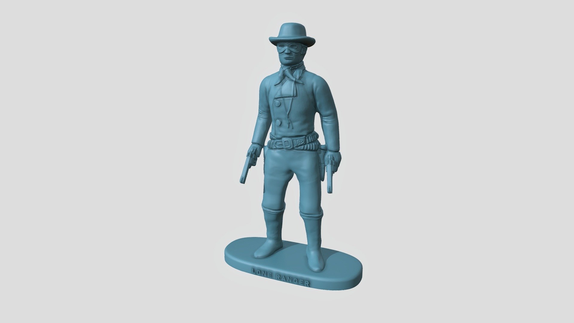 #77 - Lone Ranger - 3D model by 3DCraft (@insta3dcraft) [d146bff ...