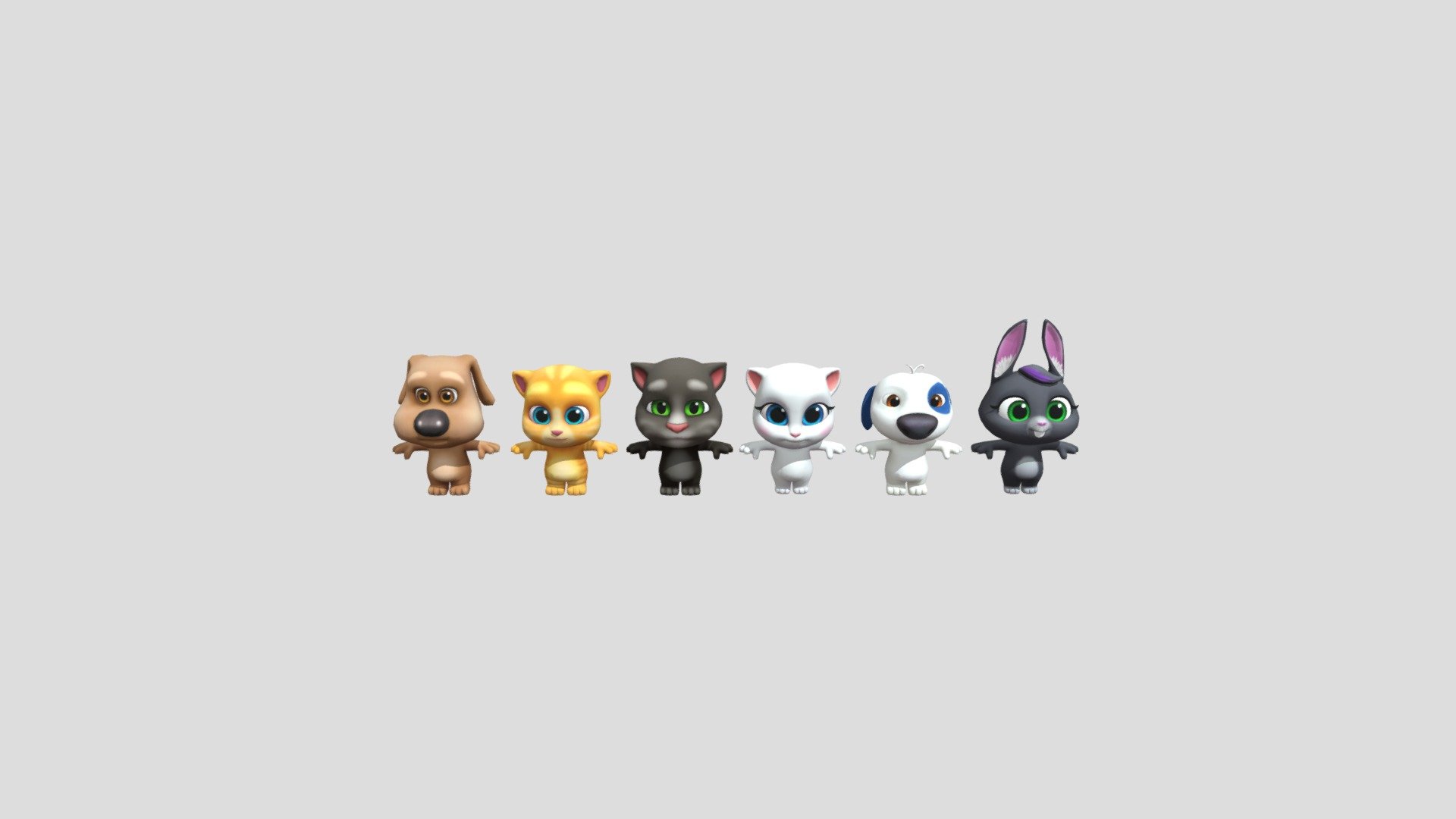All Main Characters Tom Friends - Download Free 3D model by ...