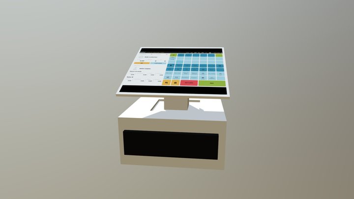 Cash-register 3D models - Sketchfab