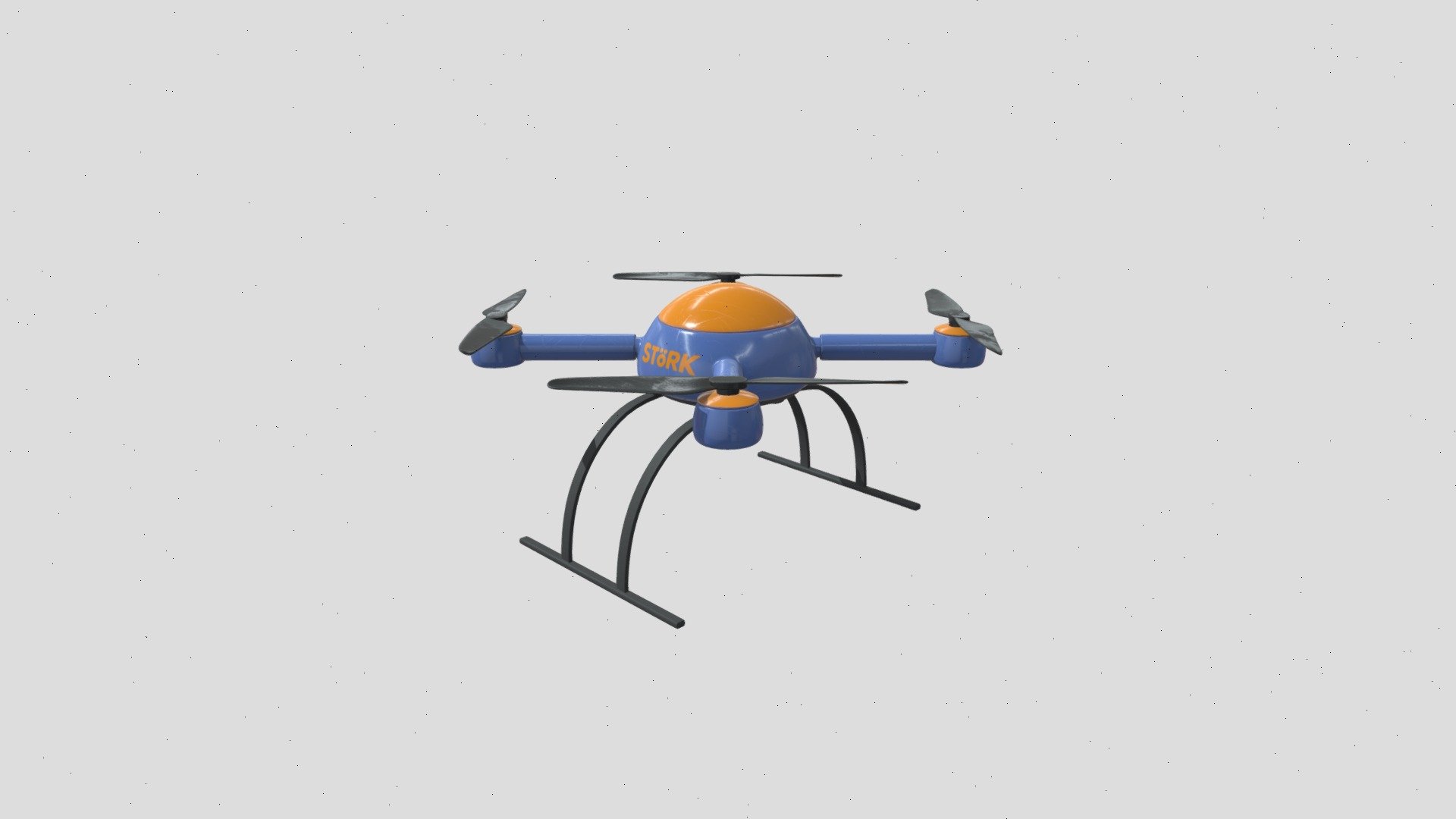 Stork Drone - 3D model by ianmacboyd [d149e26] - Sketchfab