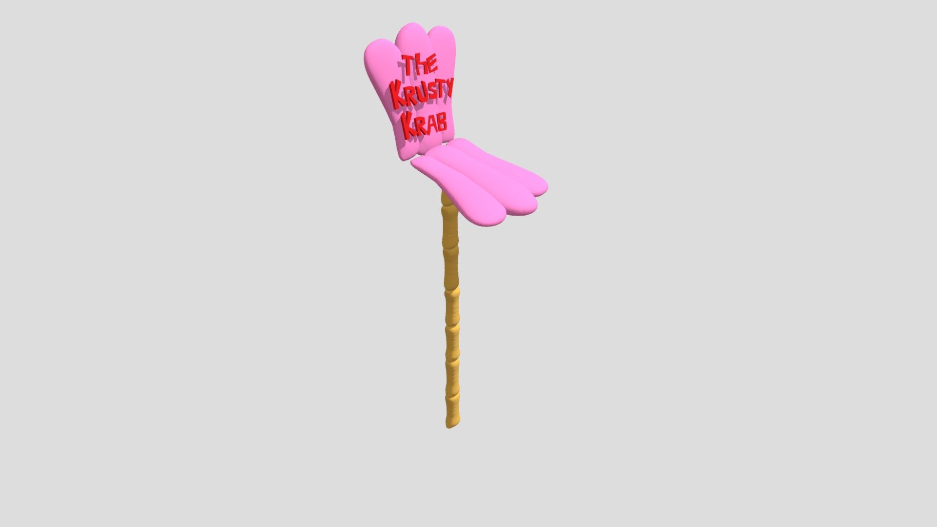 Krusty_sign - Download Free 3D model by Romyblox1234! (@romyblox1234 ...