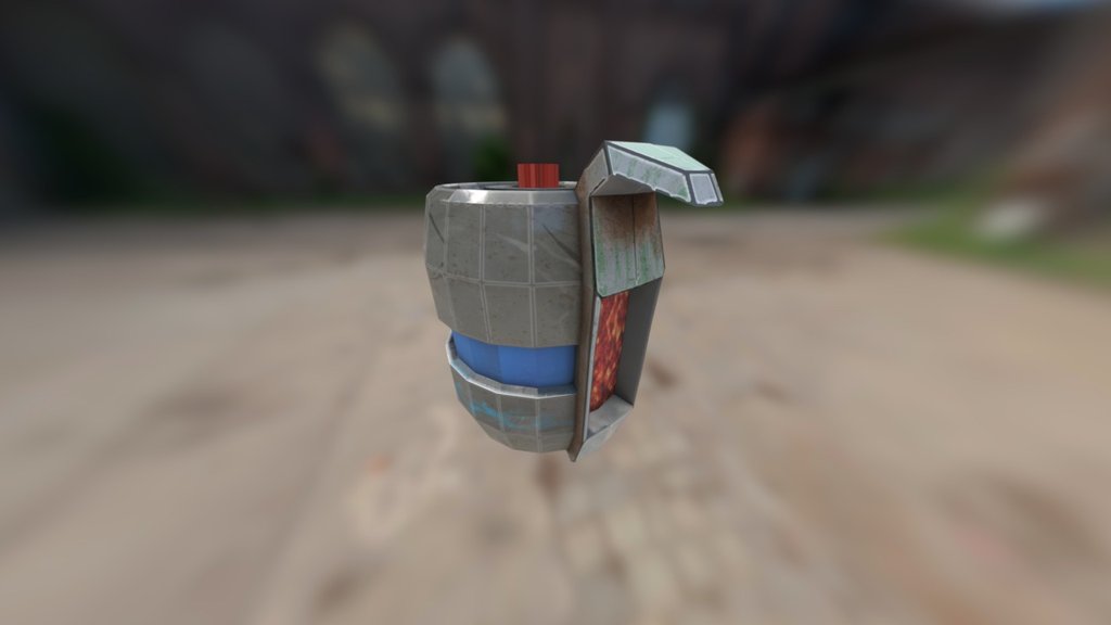 Pulse Grenade - 3D model by Lachy (@lmacdonal14) [d14a3ef] - Sketchfab
