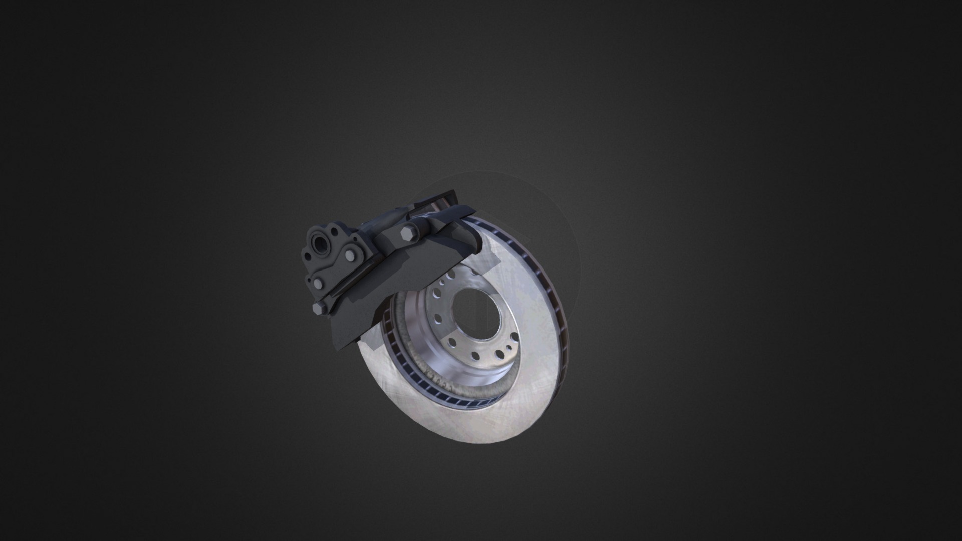 Brake Disk - 3D model by Yode (@yodegroup) [d14a9b1] - Sketchfab