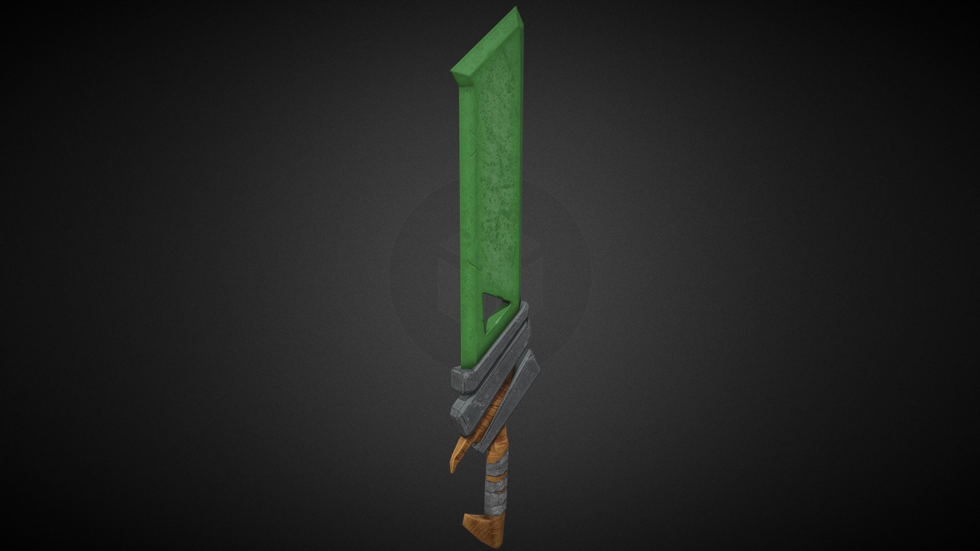 Stone Sword for the game. - Download Free 3D model by mezuna [d14b37c ...