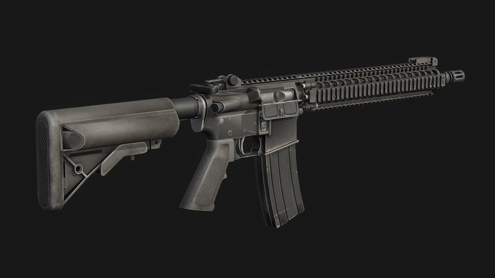 Mk18 3D models - Sketchfab