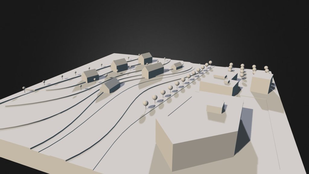 Architecture City Urban Model_001 - 3D model by afrei [d14be92] - Sketchfab