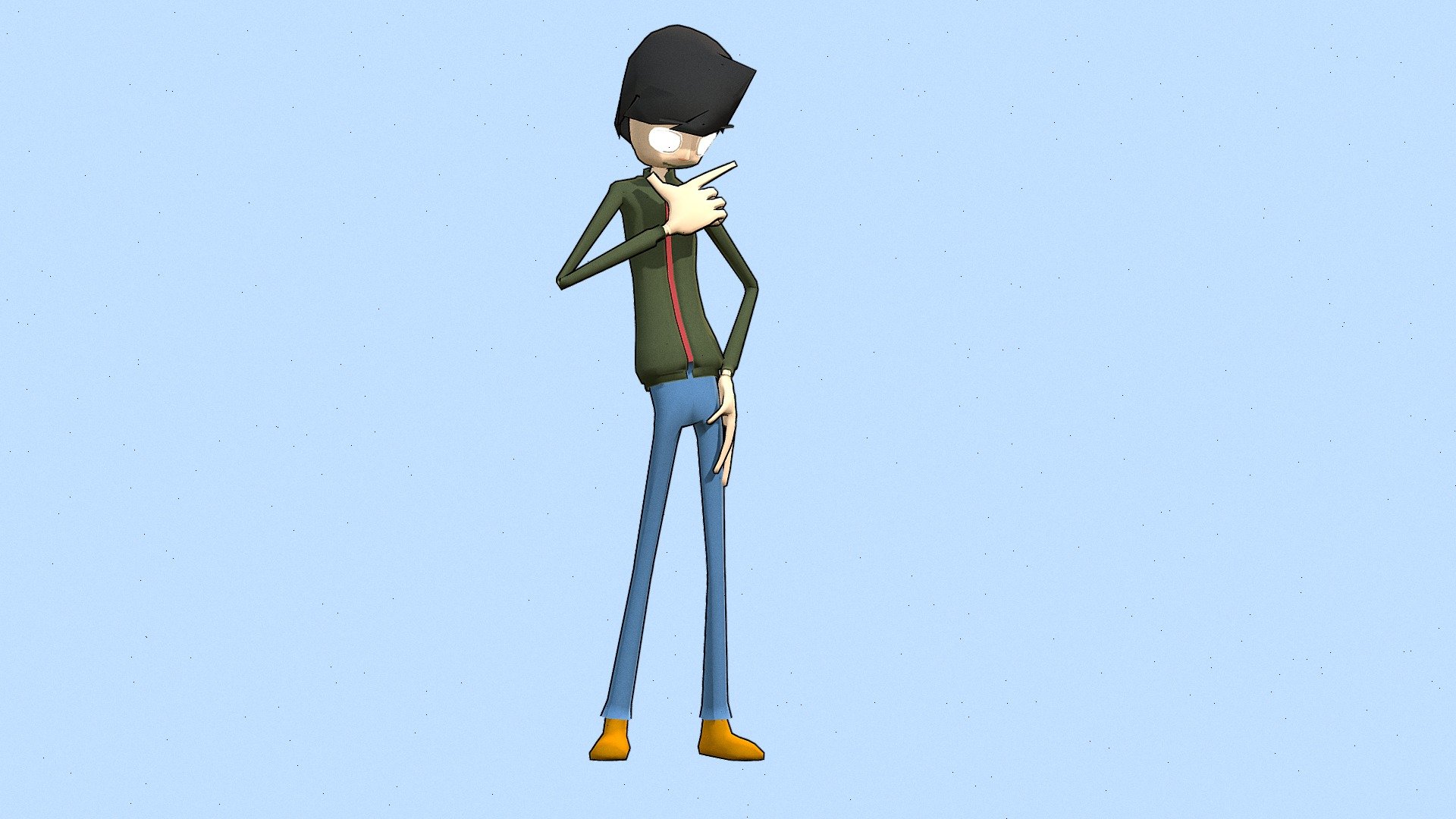 Cartoon Character Test - Download Free 3D model by rivaiamin [d14cd5e ...