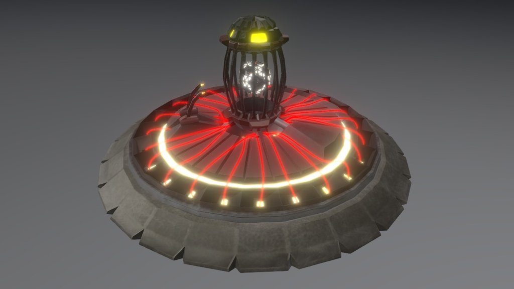 Alien Reactor - 3D model by fantasticricecrackers [d14dc96] - Sketchfab