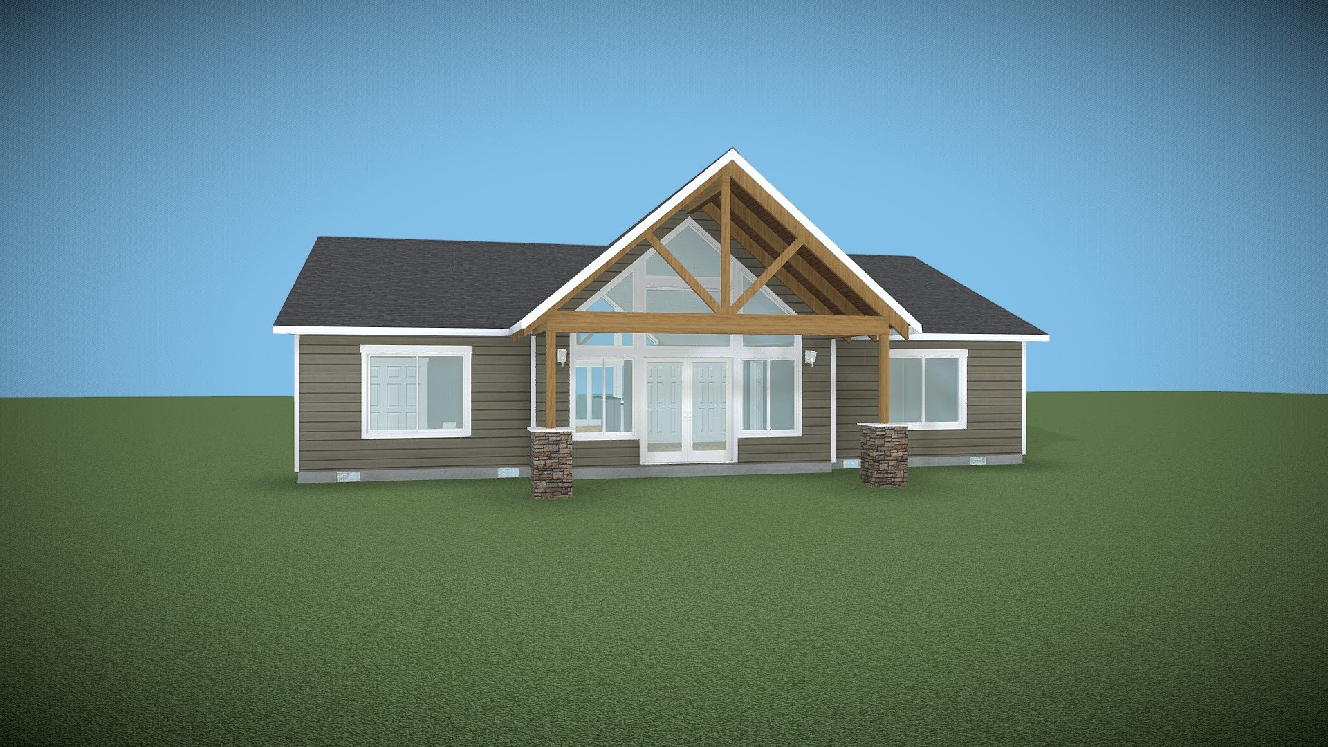 Summit - No Garage - 3D model by Lexar Homes (@LexarDrafting) [d14e37a ...