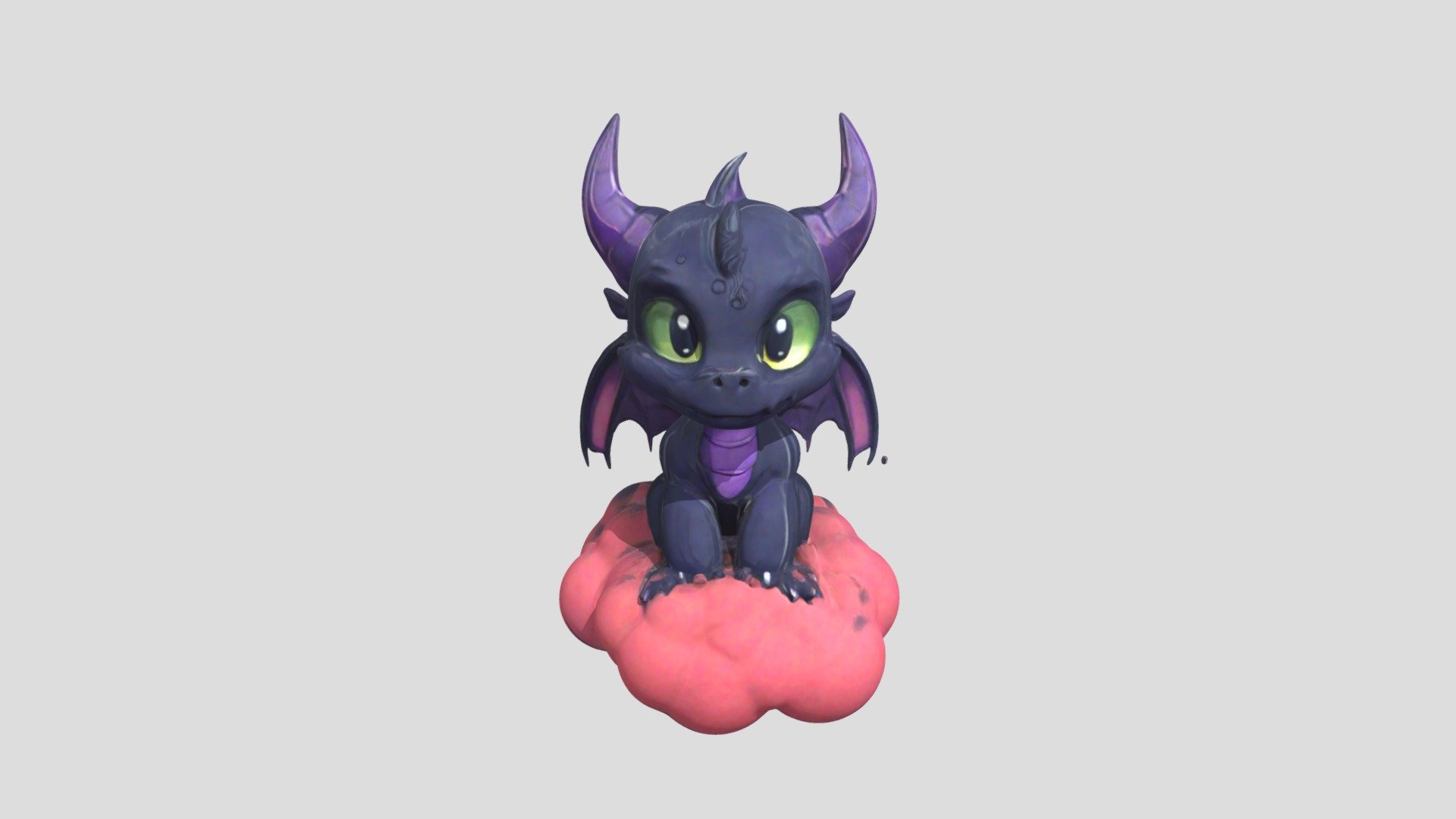 Cloud Dragon - 3D model by slycraft.3d.designs [d14e621] - Sketchfab