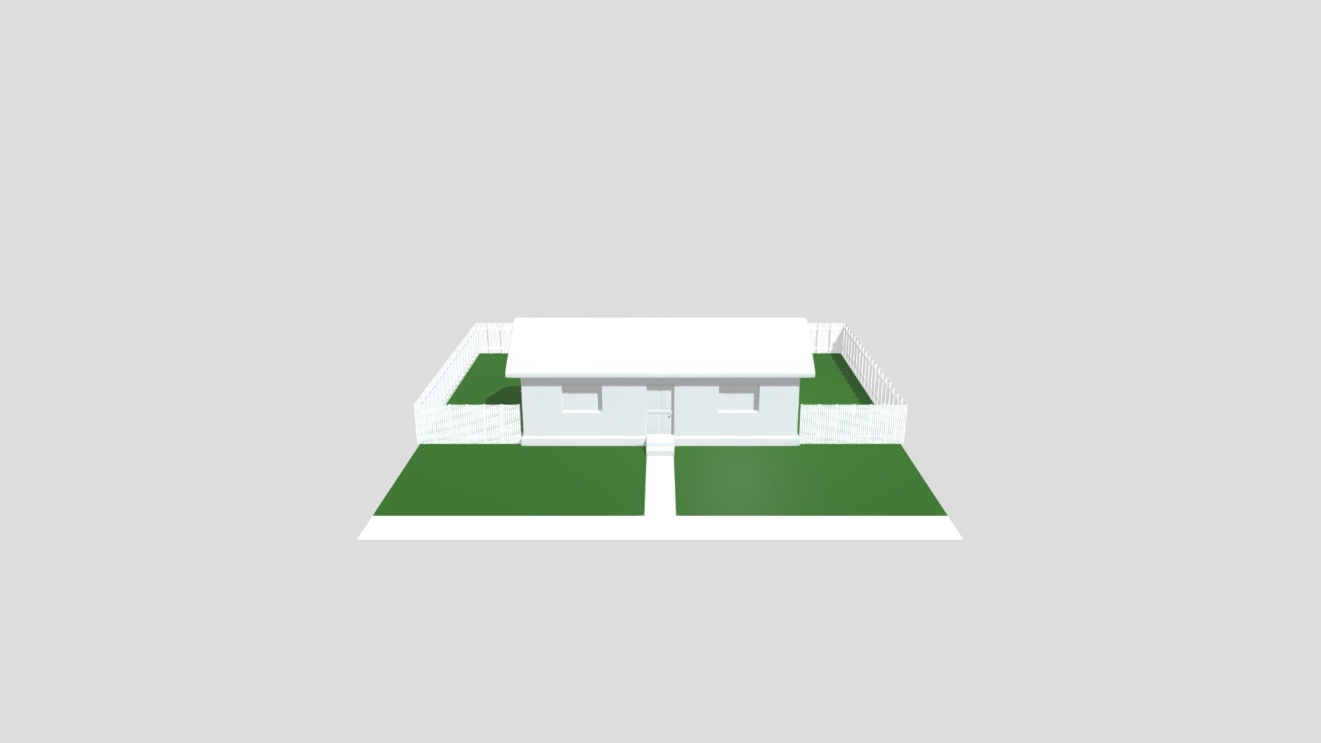 House To UV Map And Apply Procedural Textures - Download Free 3D model ...