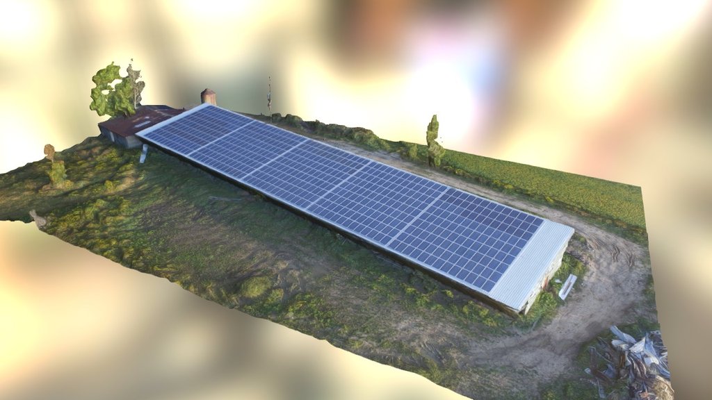 Solar Photovoltaic System - Site #1 - 3D model by jstos283 [d1508f0 ...