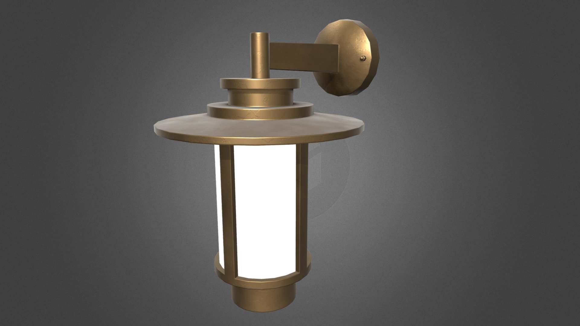 wall lantern - 3D model by smertovisor [d150c07] - Sketchfab
