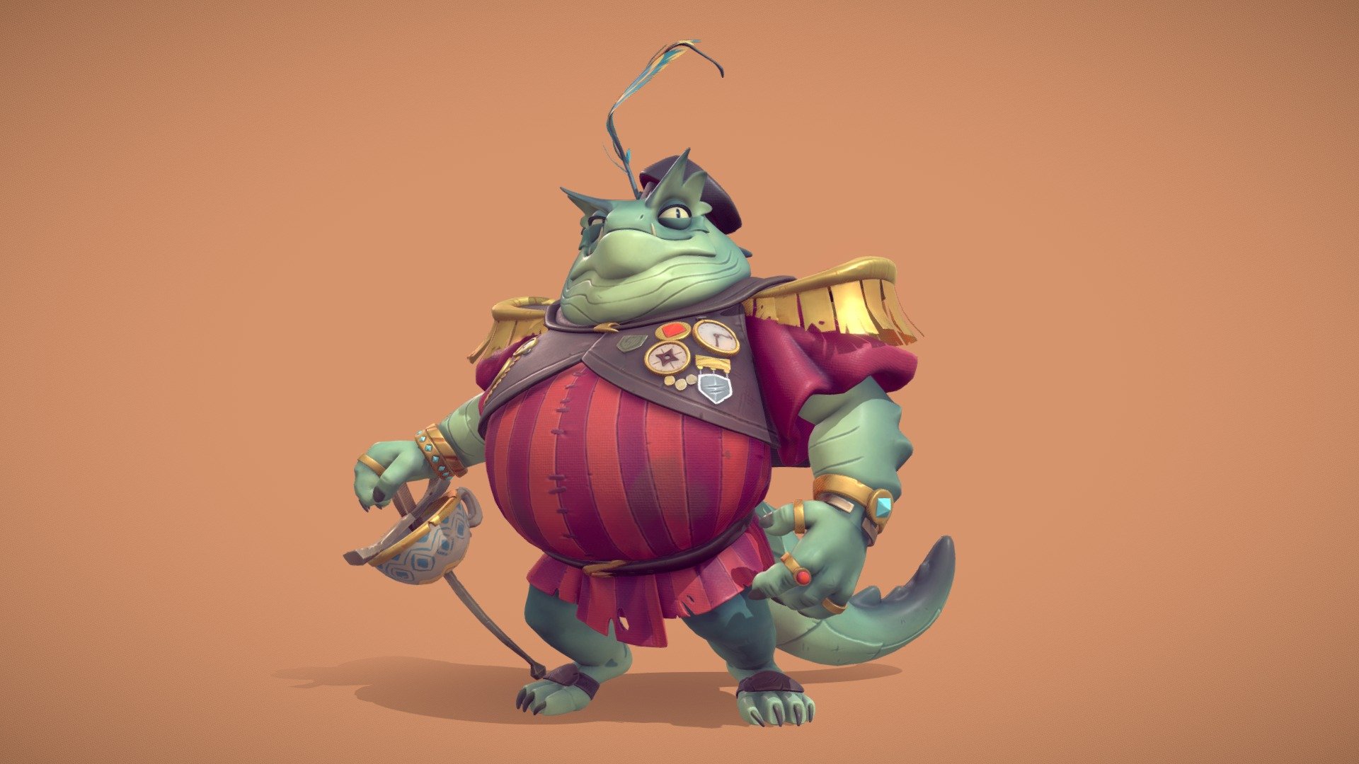 General Gnorm - 3D model by Adrijana Bohinc (@Adrijana_Bohinc) [d152671] - Sketchfab