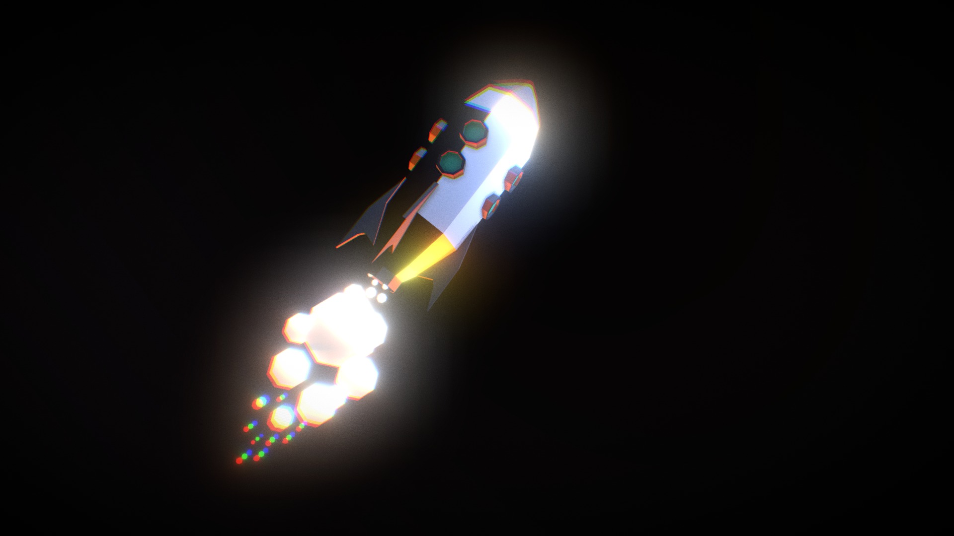 Rocket - 3D model by Mathieu Dombrock (@dombrock.mathieu) [d153471 ...