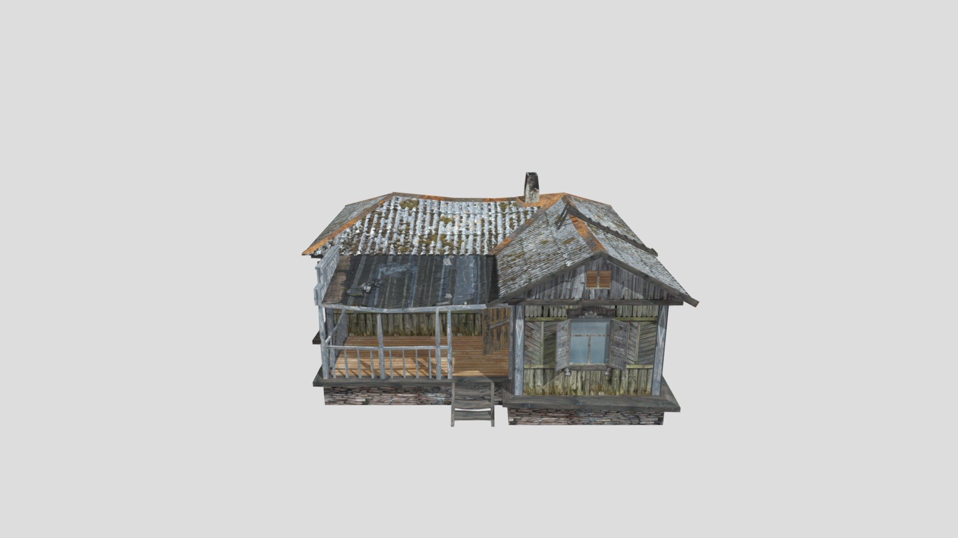 Oldhouse - 3D model by 23luxurys [d15498f] - Sketchfab