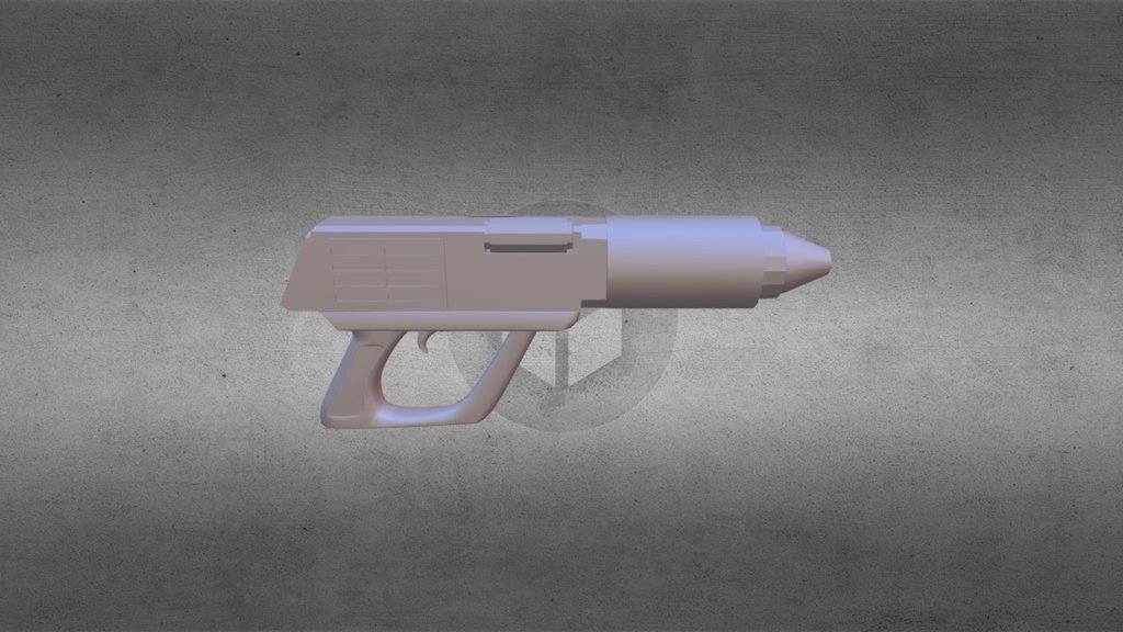 Imperial Blaster 1 - 3D model by GreatSaxtonian [d15560f] - Sketchfab