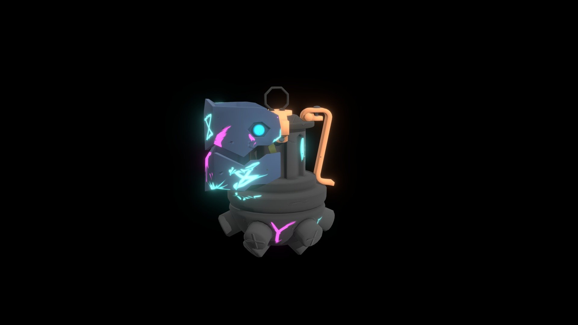Grenade Jinx - Download Free 3D model by 2kducks [d1569da] - Sketchfab