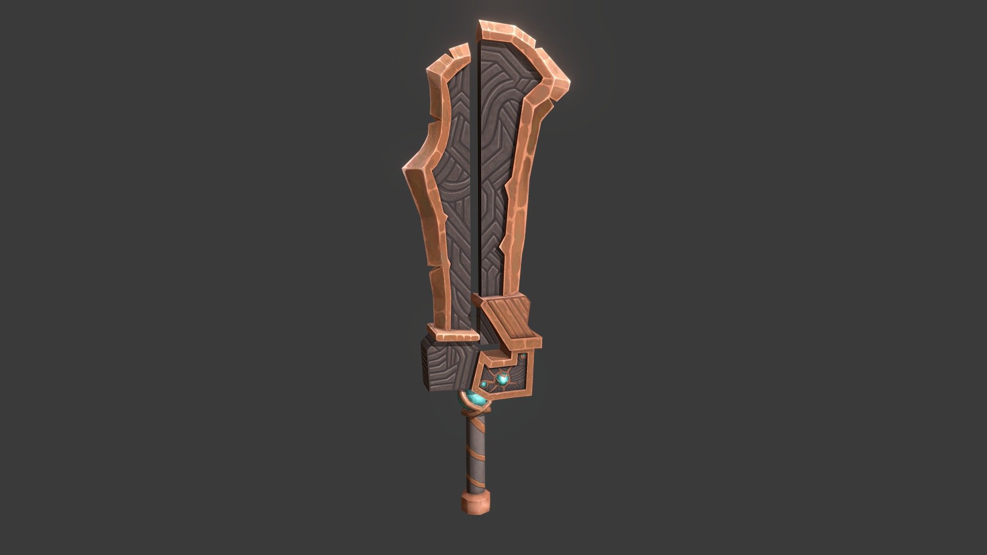 Stylised Sword - 3D model by Beatrice Losco (@alassante95) [d1576d7 ...