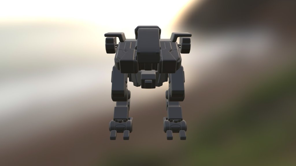 Ranger mecha - 3D model by jashma82 [d157a65] - Sketchfab