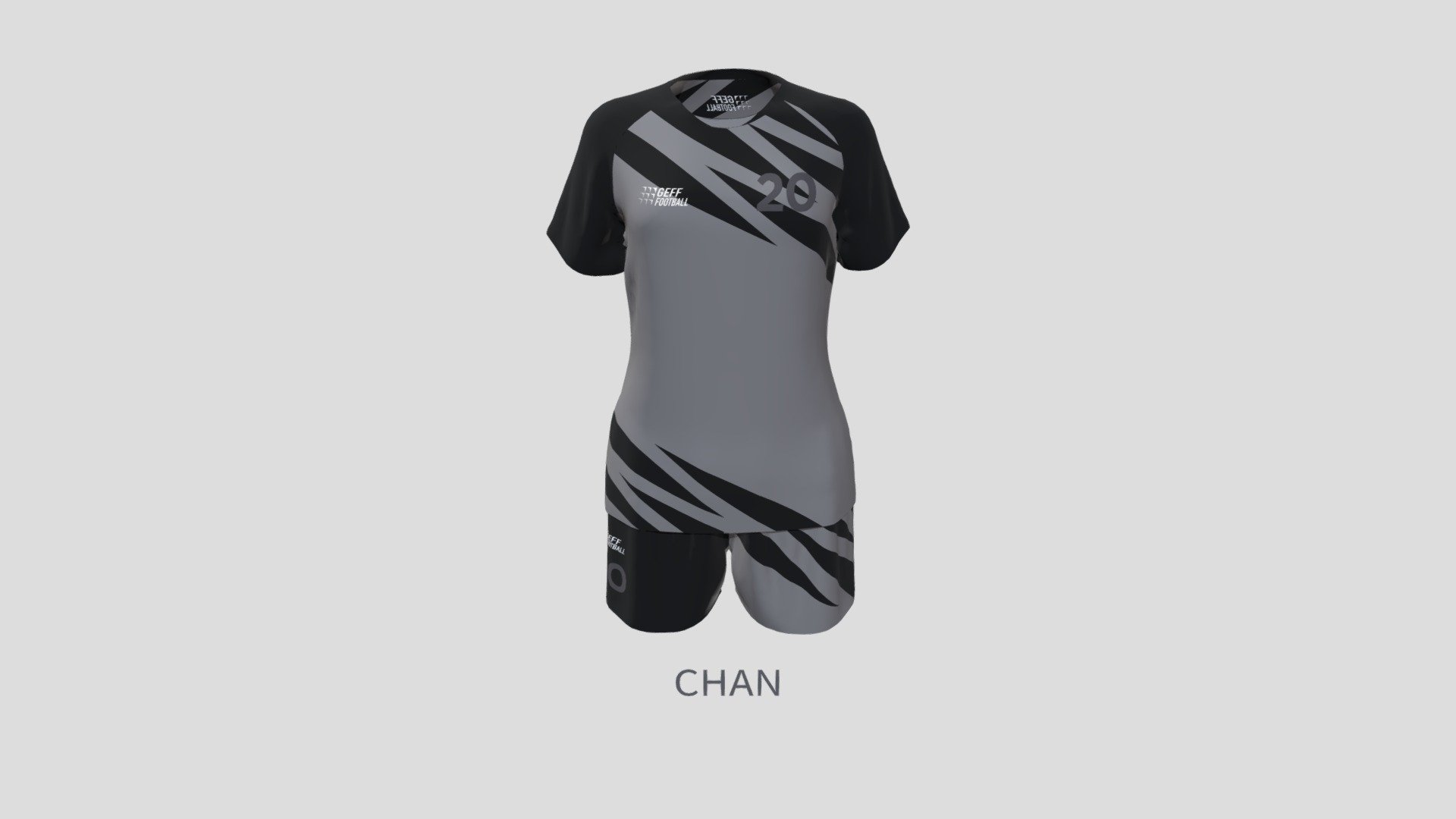 CHAN COLLECTION - FOOTBALL FEMENINO - 3D model by GEFF SPORT ...