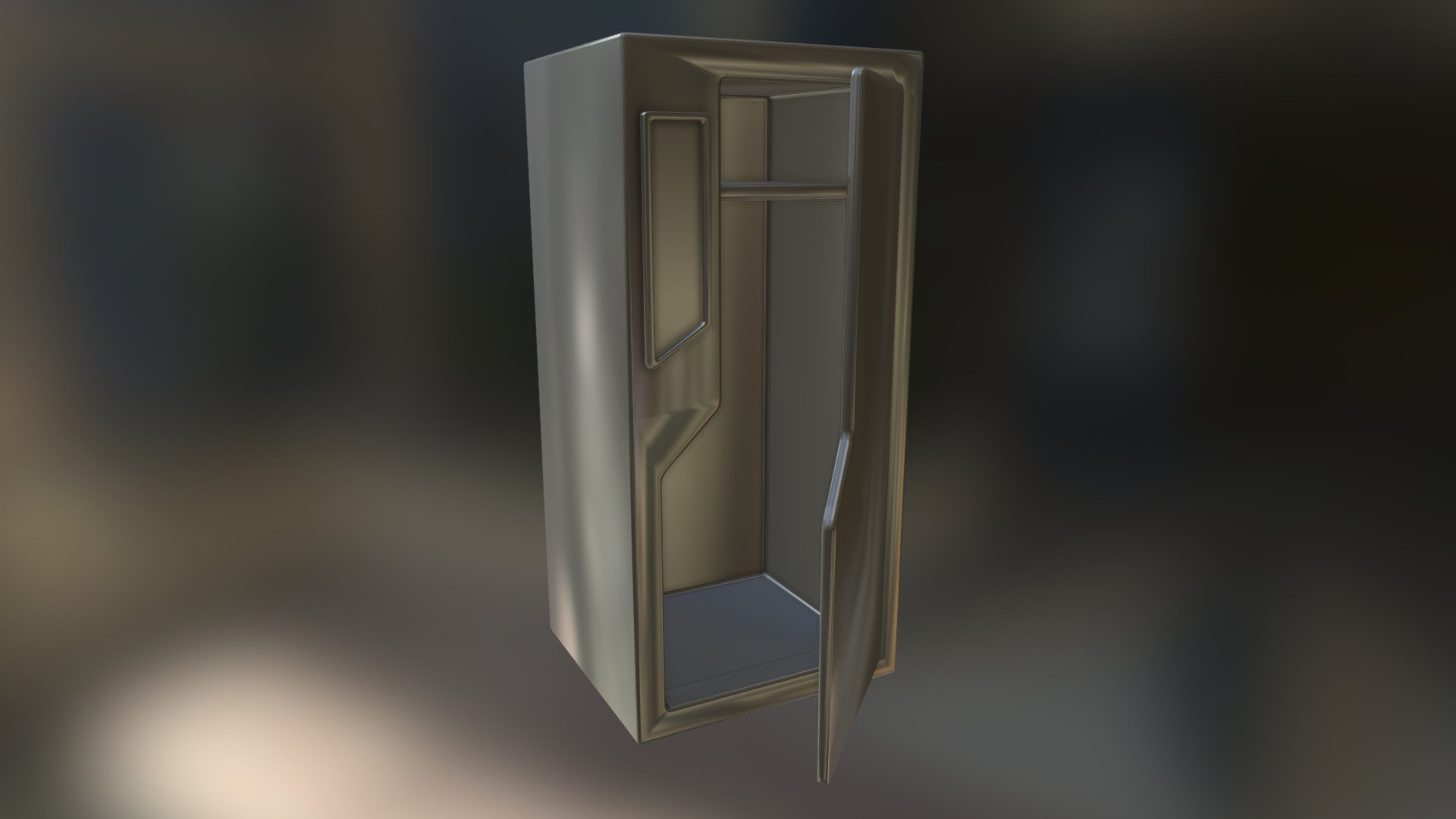Scifi Locker - 3D model by Callum H. (@callummhoare) [d15b393] - Sketchfab