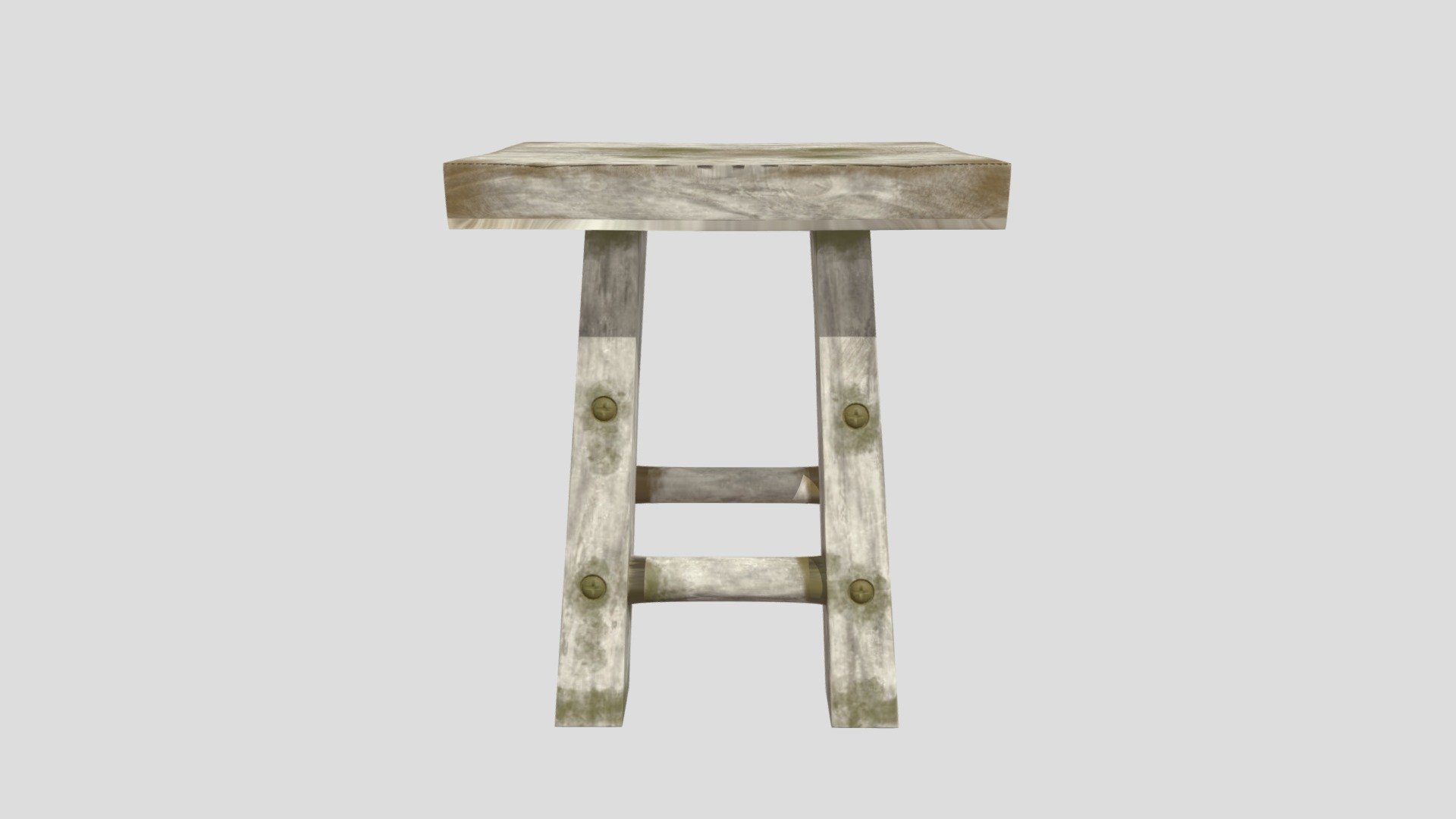 Stool - 3D model by AnitaDanielle [d15b97a] - Sketchfab