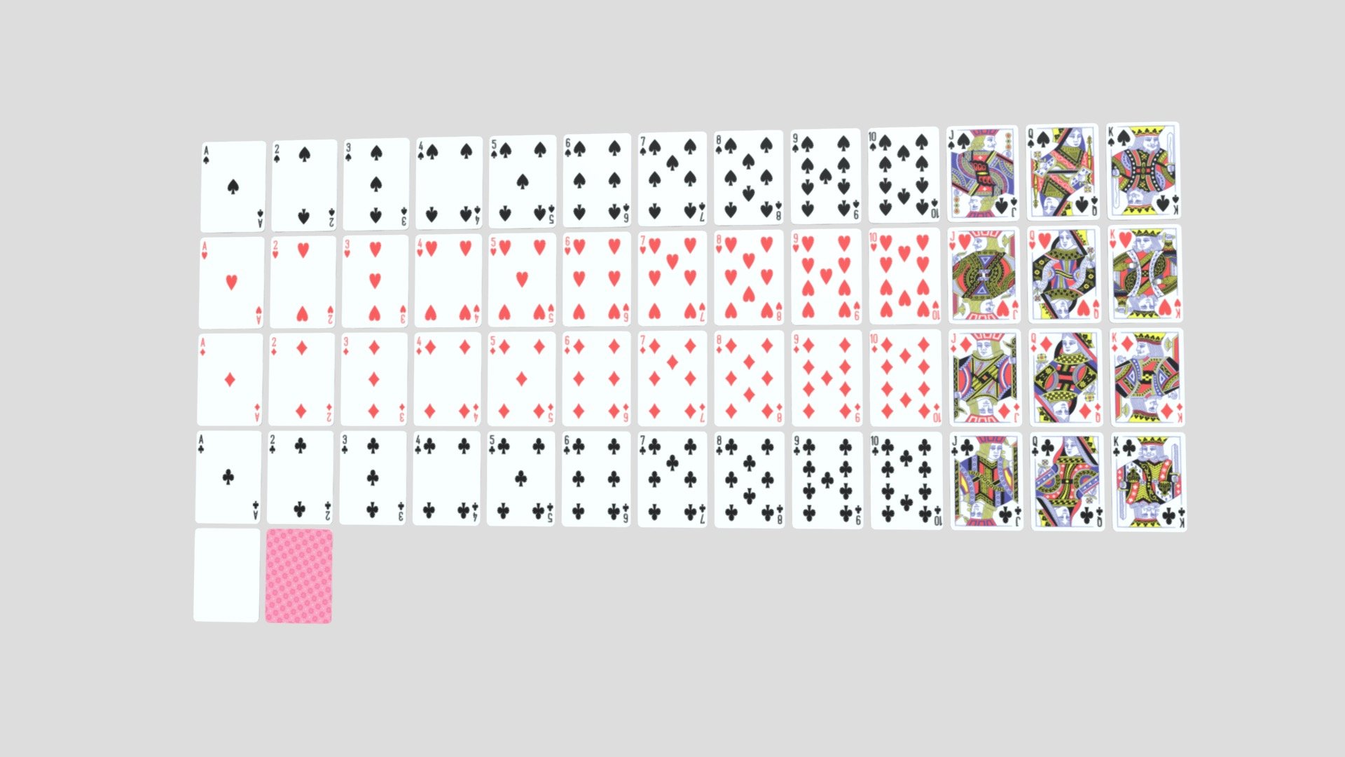 Deck Of Cards - Buy Royalty Free 3D model by Ed+ (@EDplus) [d15c4db ...
