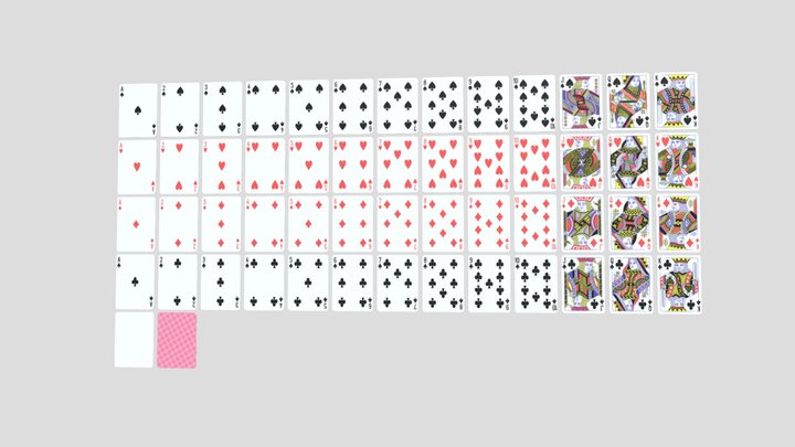 Cards 3D models - Sketchfab