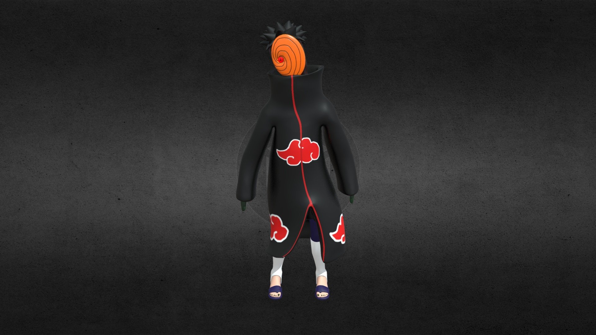Obito Akatsuki - 3D model by Anacondrai [d15d179] - Sketchfab