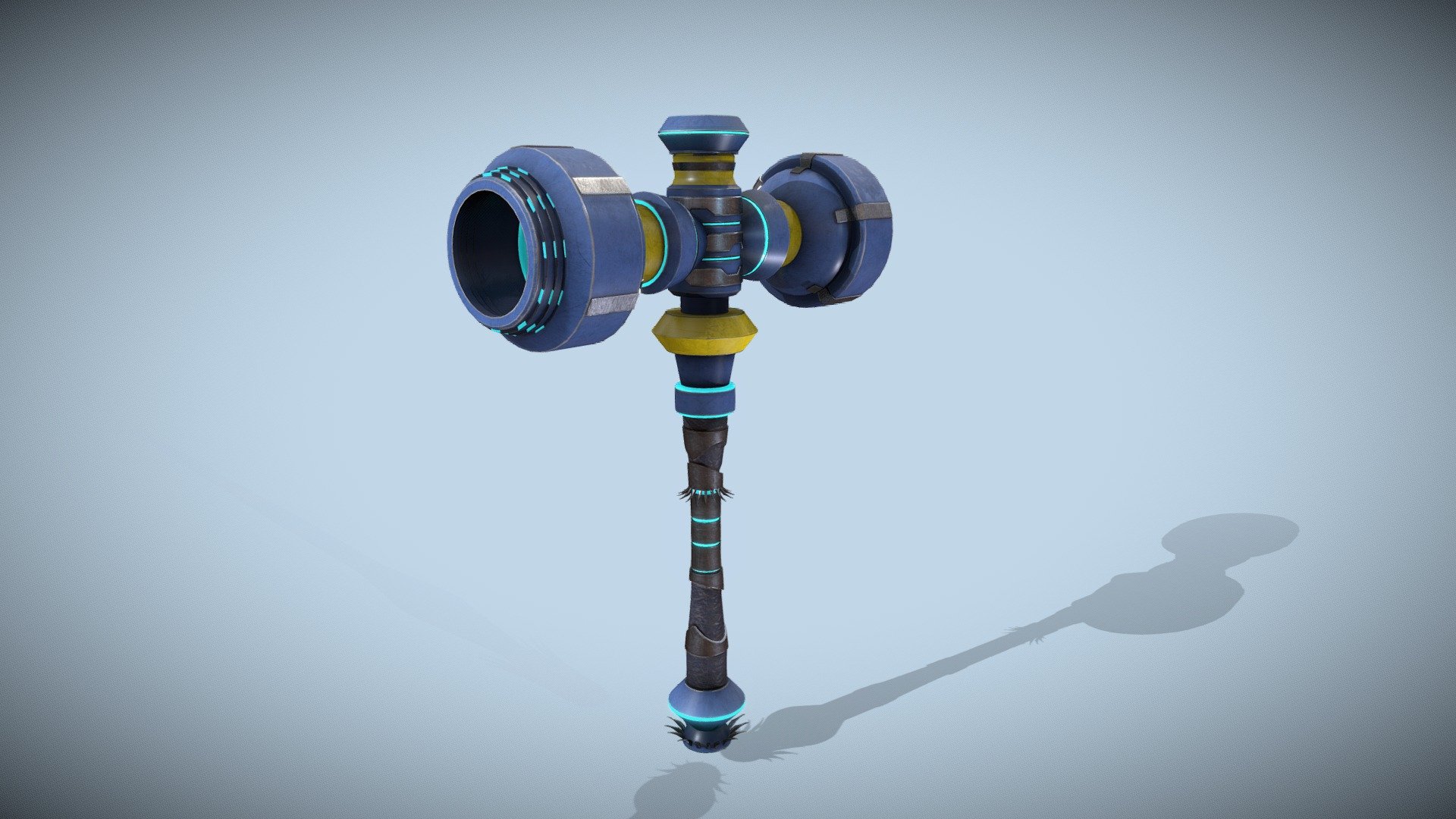 Hammer Gun - Buy Royalty Free 3D model by SnowyTrain [d15fa41 ...