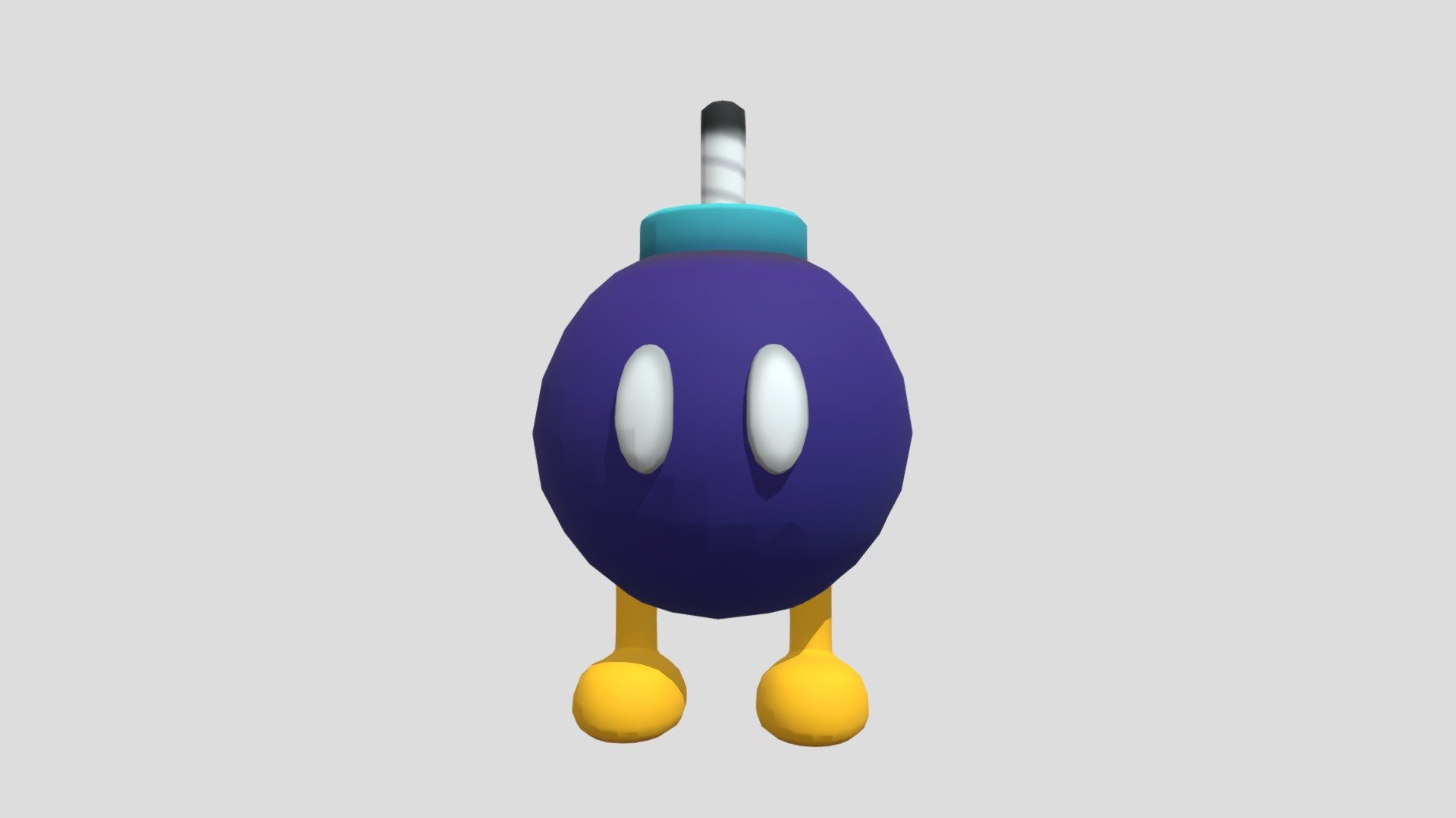 Bob-omb - Super Mario Bros Wonder. - Download Free 3D model by ...