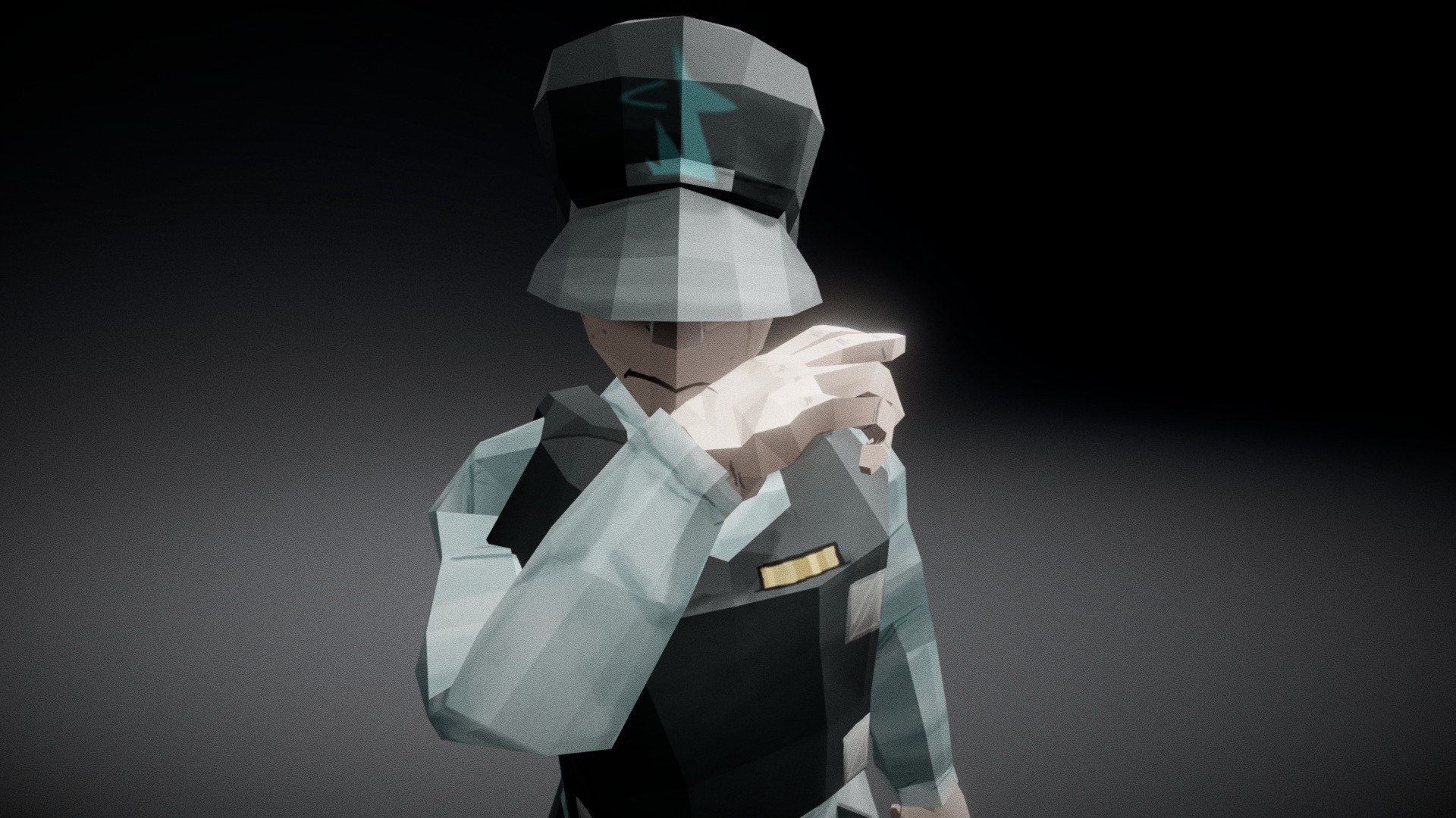 Low Poly Guard - 3D model by Alisa M (@MantAli) [d16140d] - Sketchfab
