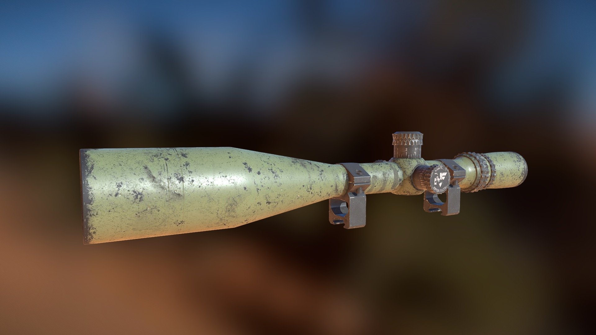 Scope NightForce - 3D model by XarMeX [d161dd8] - Sketchfab