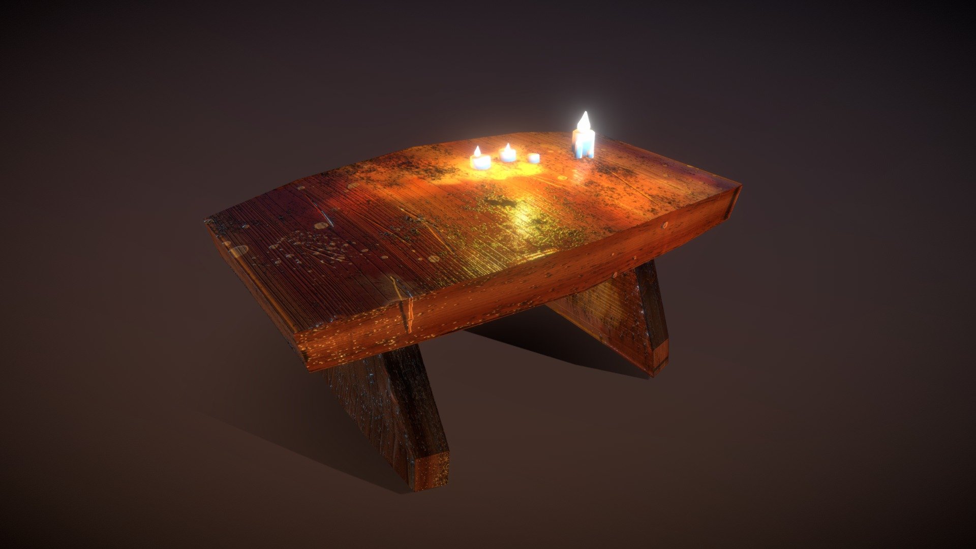 Long Dirty Table - Download Free 3D model by JohnsClever [d162819 ...