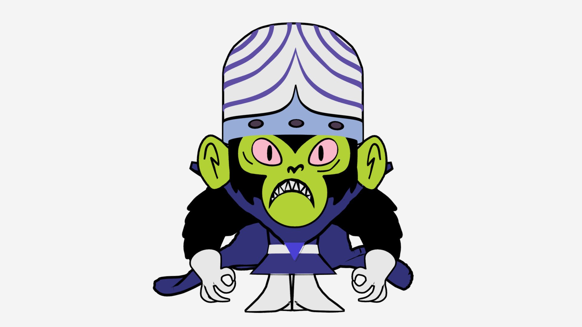Mojo Jojo The Powerpuff Girls - GET THIS MODEL ↓ - 3D model by yugengen ...