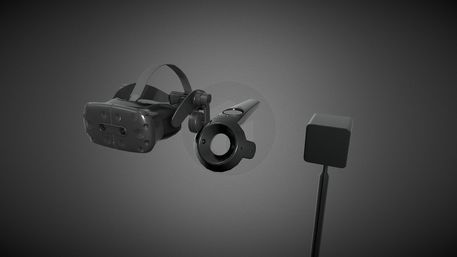 HTC Vive - Pro - Buy Royalty Free 3D model by Devden [d162ca6 ...