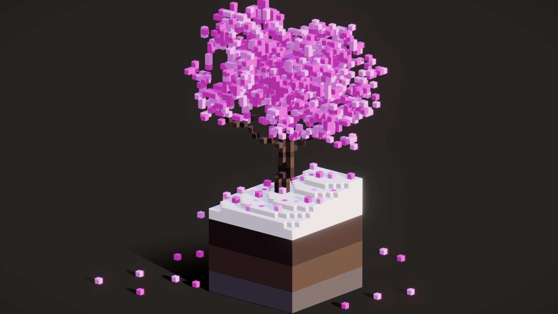 Japanese Cherry - Download Free 3D model by Logvaar (@LovoPrestige ...
