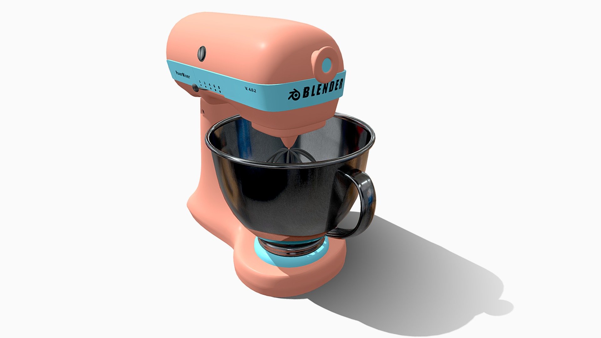 Kitchen Mixer Blender - 3D model by QuantumBerry [d1652cd] - Sketchfab