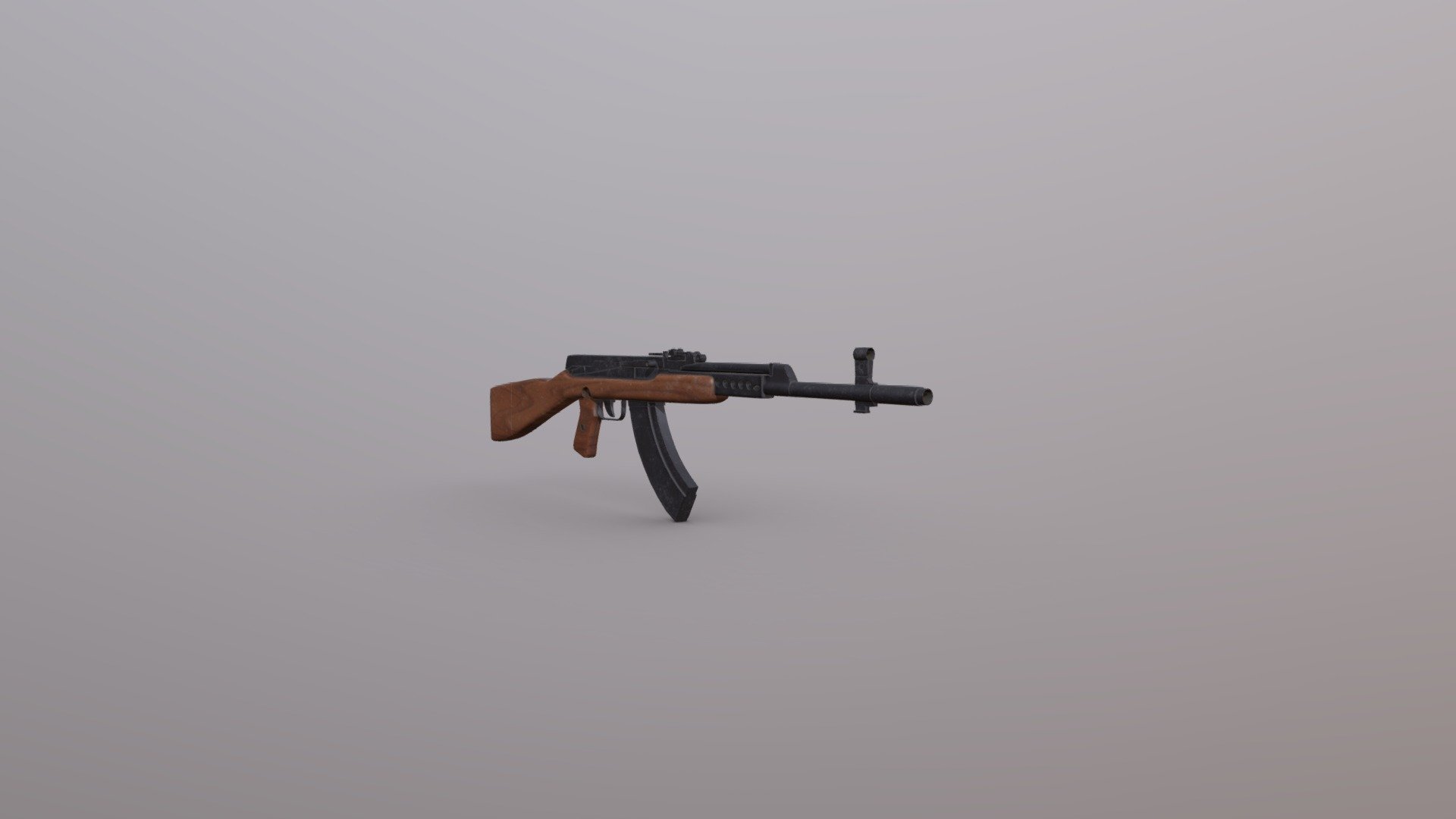 Sudaev AS-44 assault rifle - 3D model by Stoker1983 [d165df0] - Sketchfab