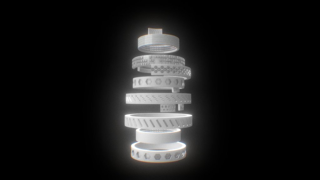 Reactor Elements 2 - 3D model by maaskeikke [d166645] - Sketchfab